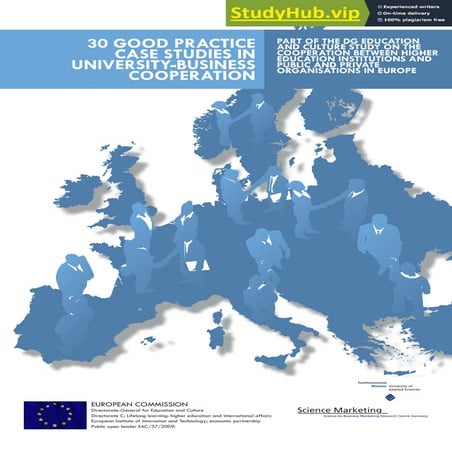 30 Good Practice Case Studies In University-Business Cooperation | PDF