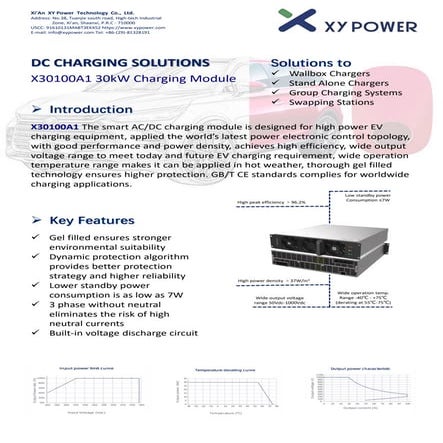 30kW Power Module for Fast EV Charging Stations | PDF