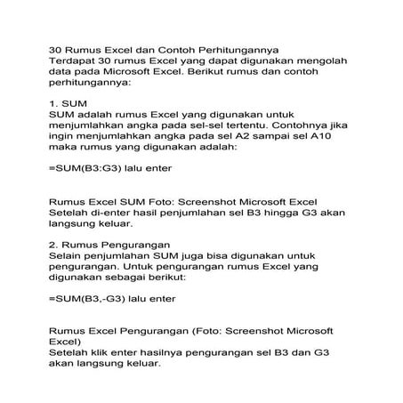 30 Rumus Excel dan Contoh Perhitungannya.docx
