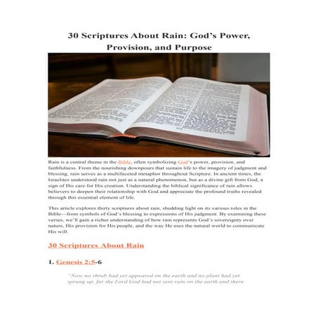 30 Scriptures About Rain God’s Power, Provision, and Purpose.docx