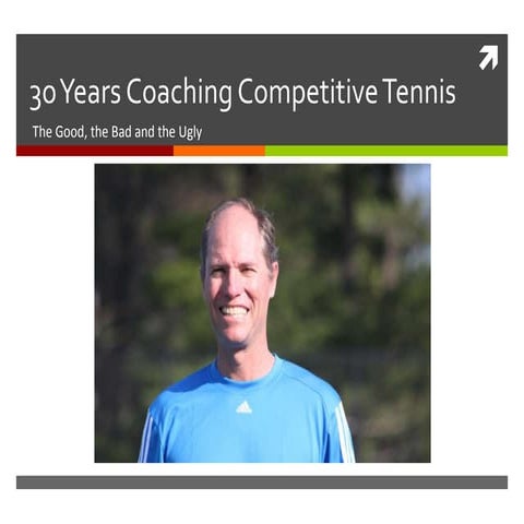 30 Years coaching competitive tennis players | PPT