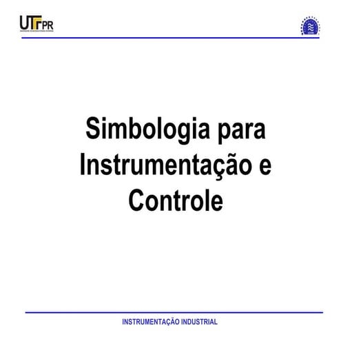 Simbologia para instrumentação | PPT