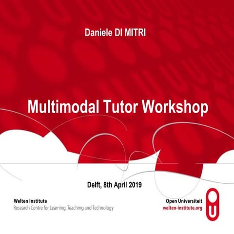 Workshop Multimodal Tutor Ppt