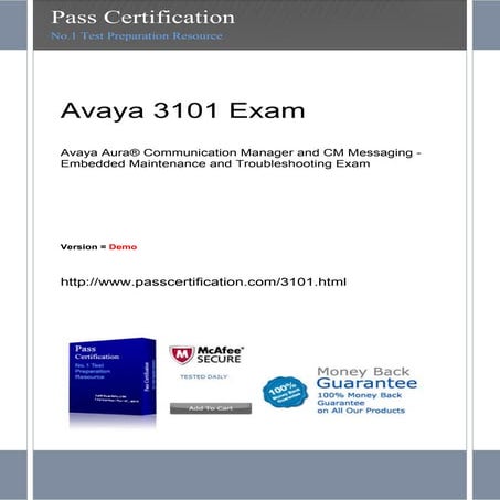 Avaya 61451T Certification: Overview with Online Practice Exam ...
