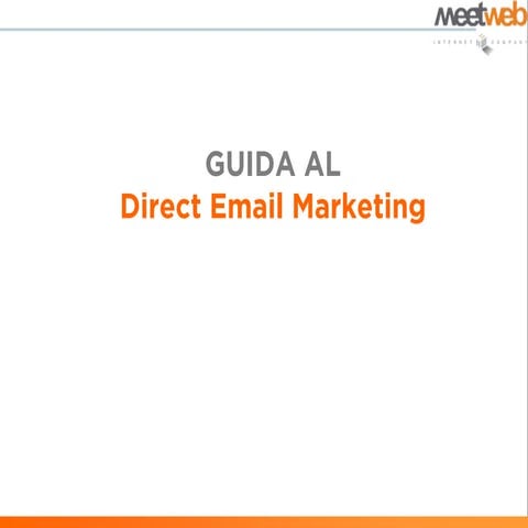 Guida al Direct Email Marketing | PDF