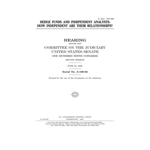 31059 senate committee report | PDF