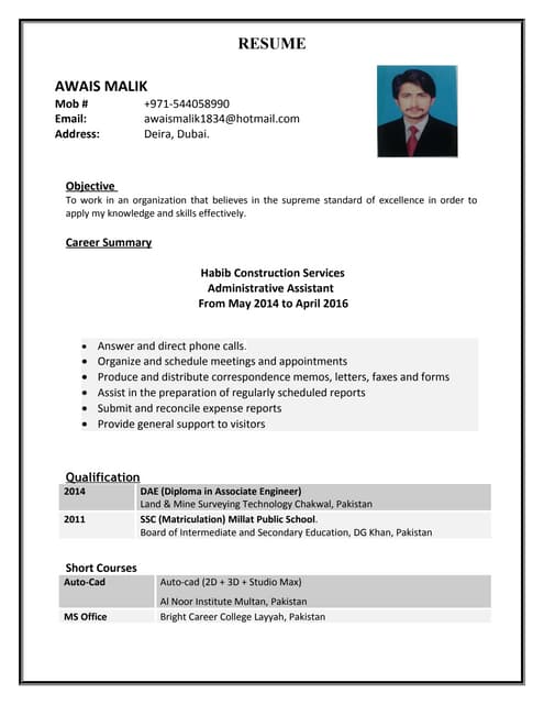 Menna cv | DOCX | Human Resources | Business