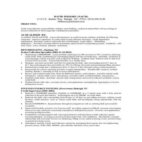 Dave Missory resume (6) | DOCX