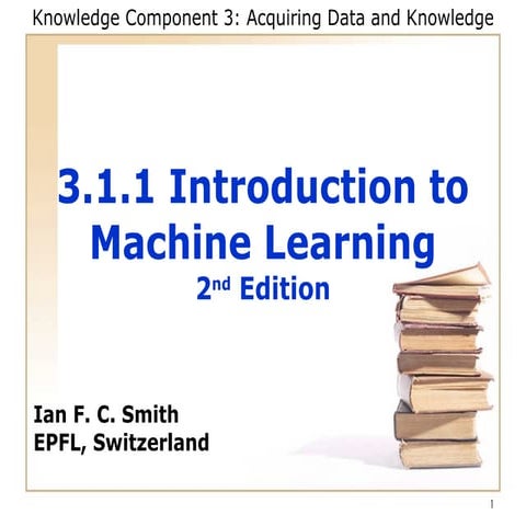 INTRODUCTION TO MACHINE LEARNING AND TYPES | PPT