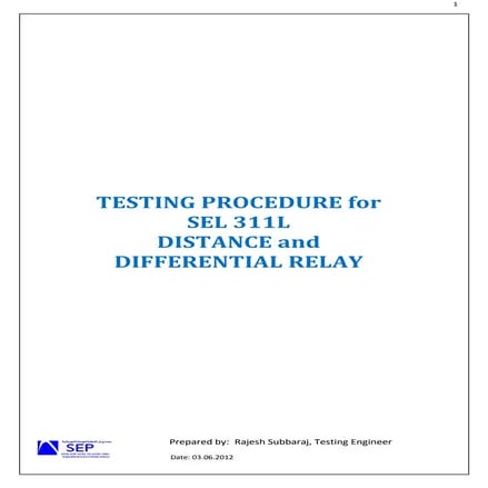 311l testing procedure | PDF