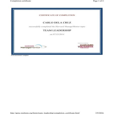 Team Leadership | PDF