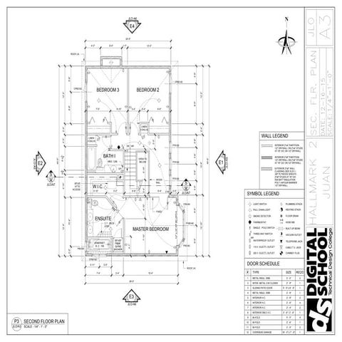 A3 - Hallmark.Second Floor Plan | PDF