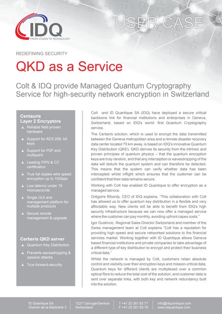 Quantis Corporate Leaflet on Life Cycle Analysis | PDF