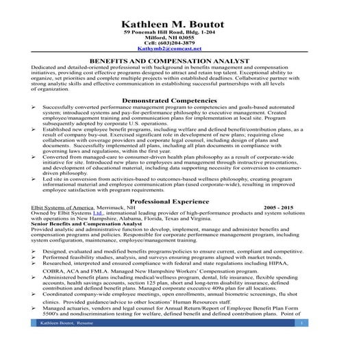 Kathleen Boutot Resume | DOC