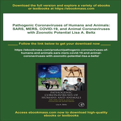 Pathogenic Coronaviruses of Humans and Animals: SARS, MERS, COVID-19 ...