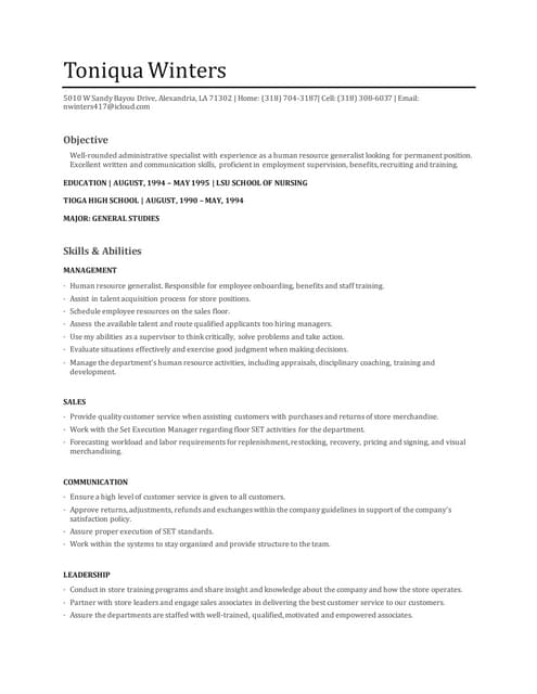 New Resume | PDF