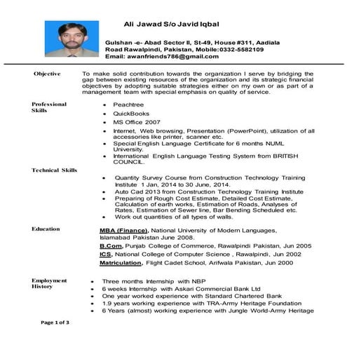 ARAFAT-LatestCV - Copy (1) | DOC
