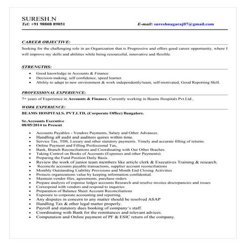 Resume. | DOC
