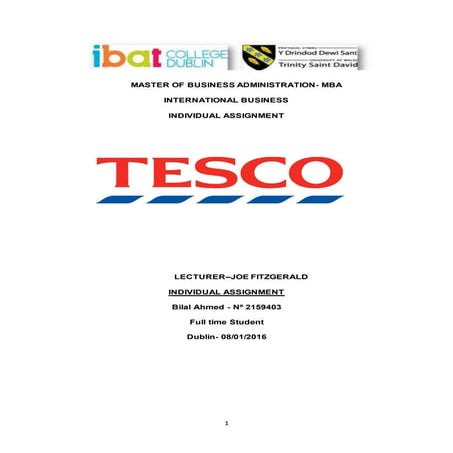 Tesco | PPTX