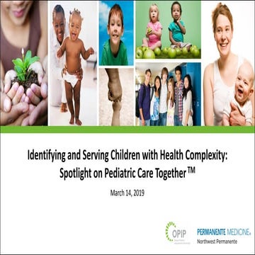 Identifying and Serving Children with Health Complexity: Spotlight on ...