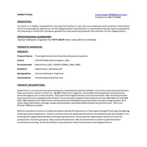 HARSH RESUME | DOCX