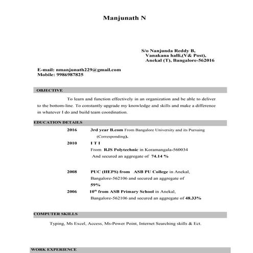 yasir CV | DOCX