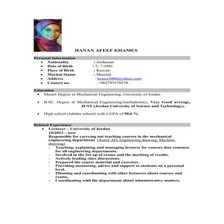 Dr Tarek Qasim-CV | PDF