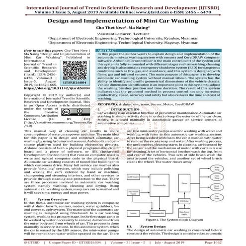 PLC Based Automatic car wash system By Irfan Anjum | PDF