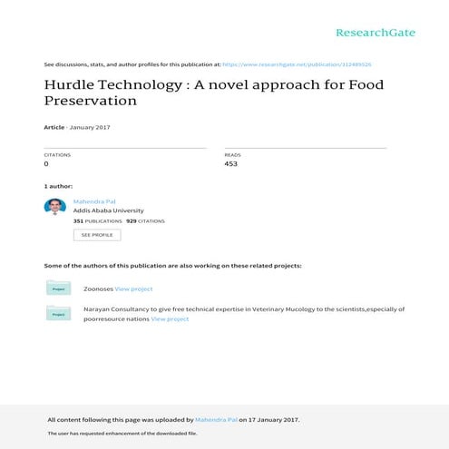 Hurdle technology | PPTX