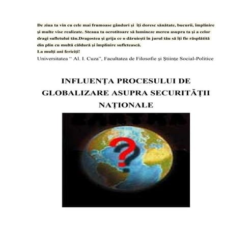 31540409 influenta-globalizarii-asupra-securitatii-nationale | PDF