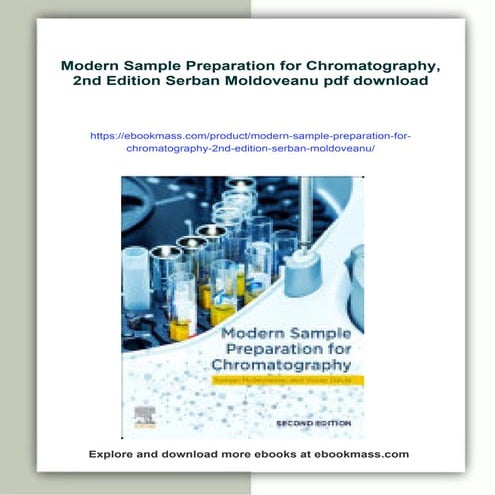Modern Sample Preparation for Chromatography, 2nd Edition Serban ...