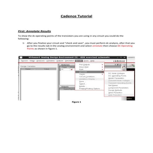 315925614 cadence-tutorial | PDF | Technology & Computing