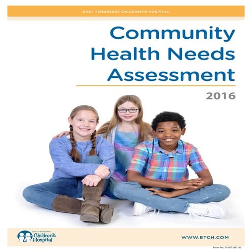 Community Health Needs Assessment 2016 | PDF