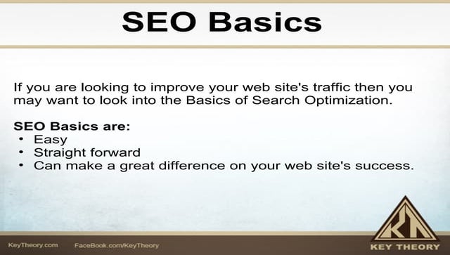 Search Engine Optimization Tutorial | PPT
