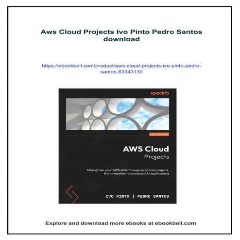 Aws Cloud Projects Ivo Pinto Pedro Santos | PDF
