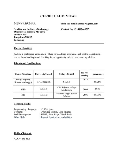 prashant cv 2608 | DOCX