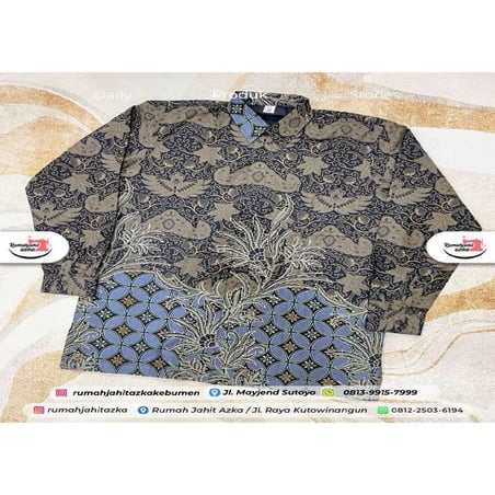 Custom Batik Kombinasi by Rumah Jahit Azka | PDF