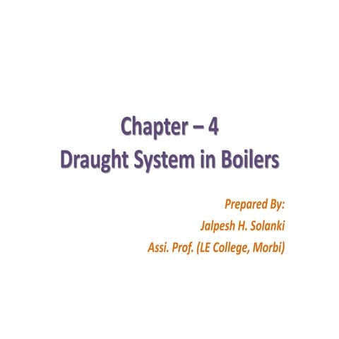 Draught and its classification (notes) | PDF