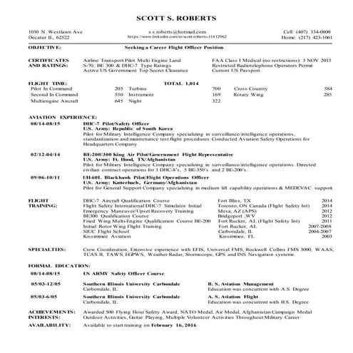 Roberts Resume | DOCX