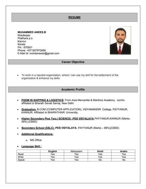 Nasir Resume | PDF