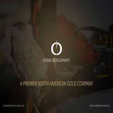 Osisko Development - Tintic Project | PDF