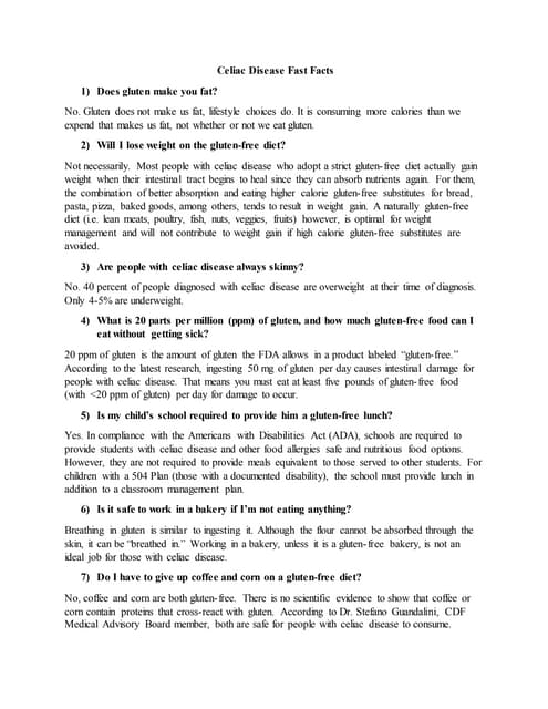 Much Ado About Gluten Infographic | PDF