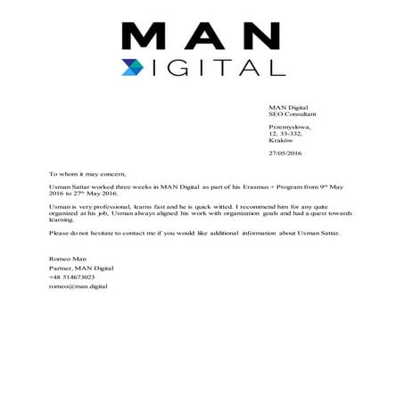 Reference letter | DOCX