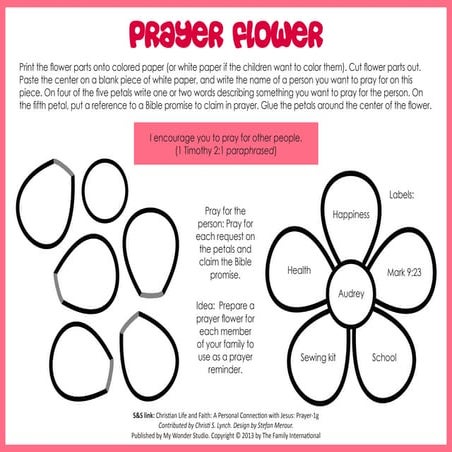 Prayer flower | PDF