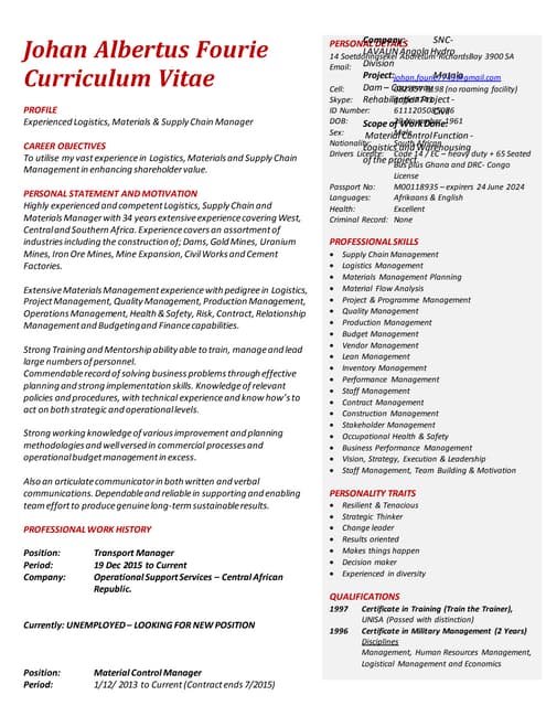 PRINCE BORTEY CV | PDF