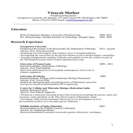 CV_Vinayak_Mathur | PDF