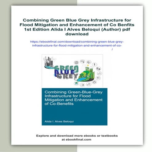 Combining Green Blue Grey Infrastructure for Flood Mitigation and ...