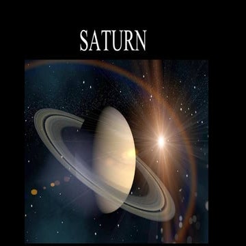 saturn-proiect -sistem solar-planete- pdf | PDF