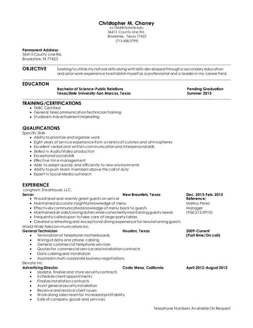resume (palas) | PDF