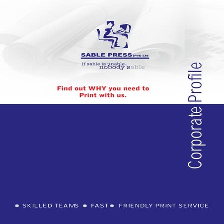 Sable Press Company Profile 2015 - FINAL | PDF
